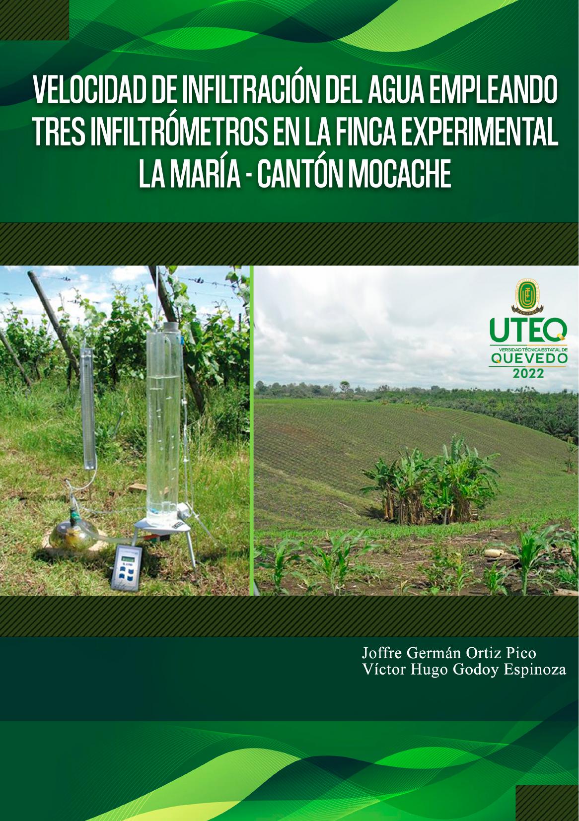 Velocidad de infiltración del agua empleando tres infiltrómetros en la ...