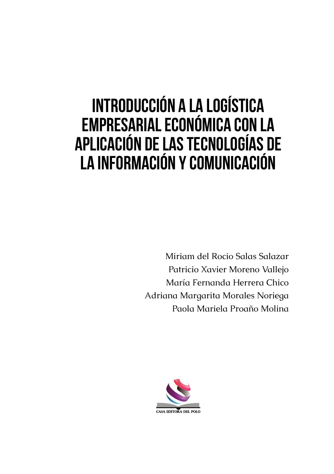 Introducción a la logística empresarial económica con la aplicación de ...